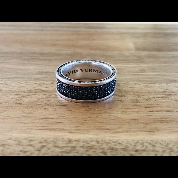 David Yurman | Accessories | David Yurman Men Ring Black Diamond | Poshmark